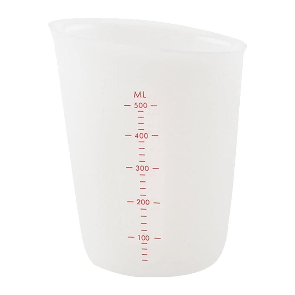 Measuring Cup Cups Liquid Scale Silicone Beaker Mixing Graduated Resin ...