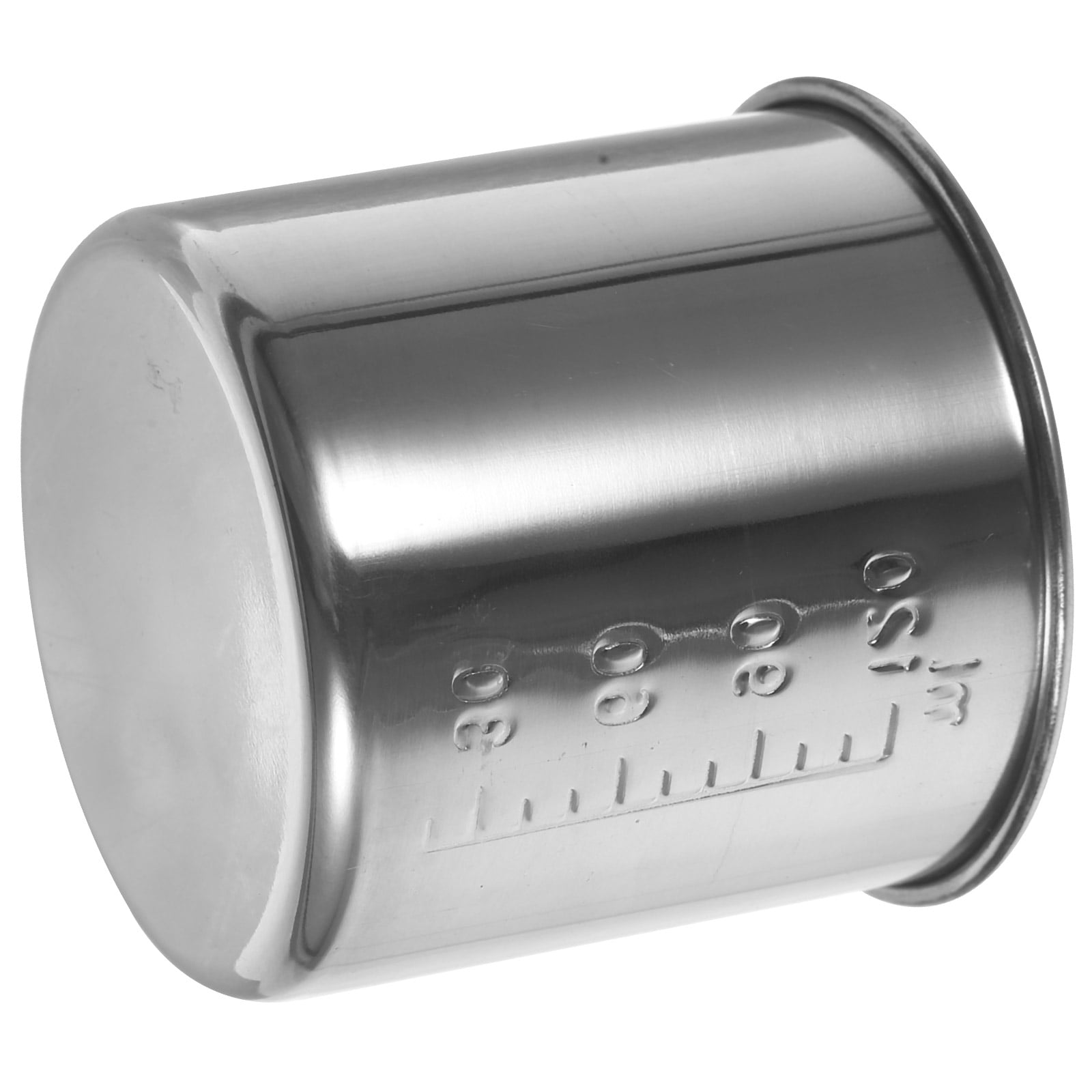 Kichvoe Stainless Steel Measuring Cup 120ml, Thickened Metal Rice ...