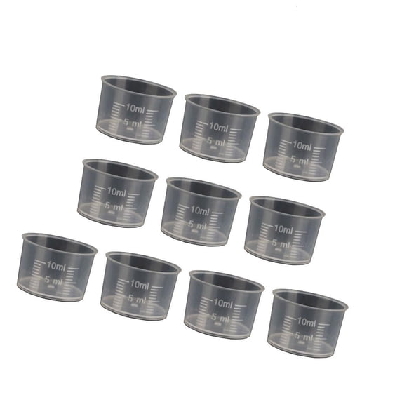 Measuring Cup Set Clear Liquid Measuring Mixing Cup Liquid Container ...