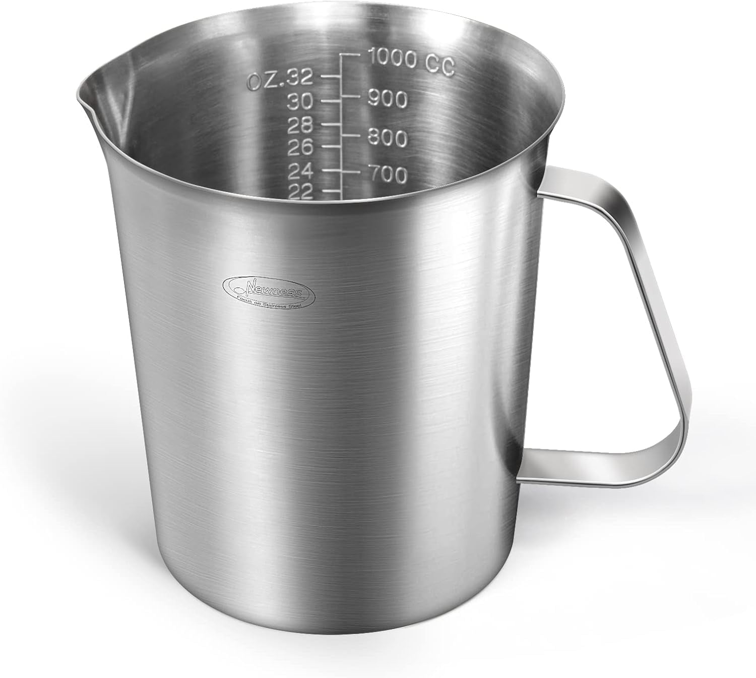 Measuring Cup, [Upgraded, 3 Measurement Scales, Including Cup Scale, ML ...