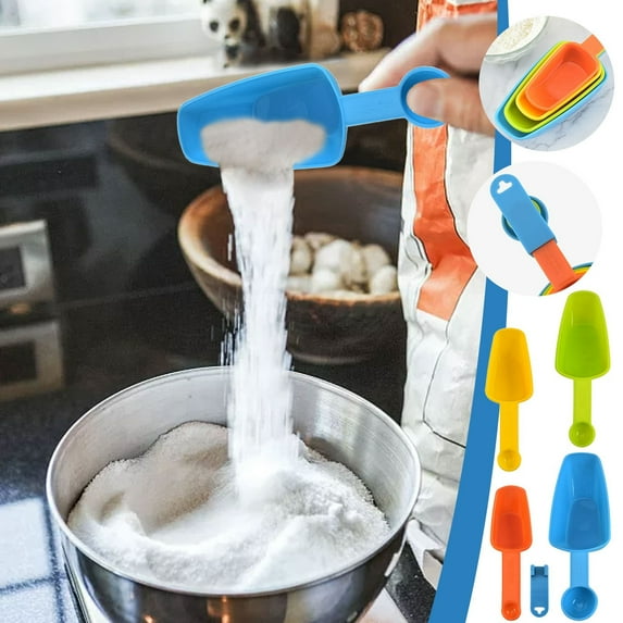 Measuring Cups and Spoons Set, 4-in-1 Baking and Cooking Tools ...