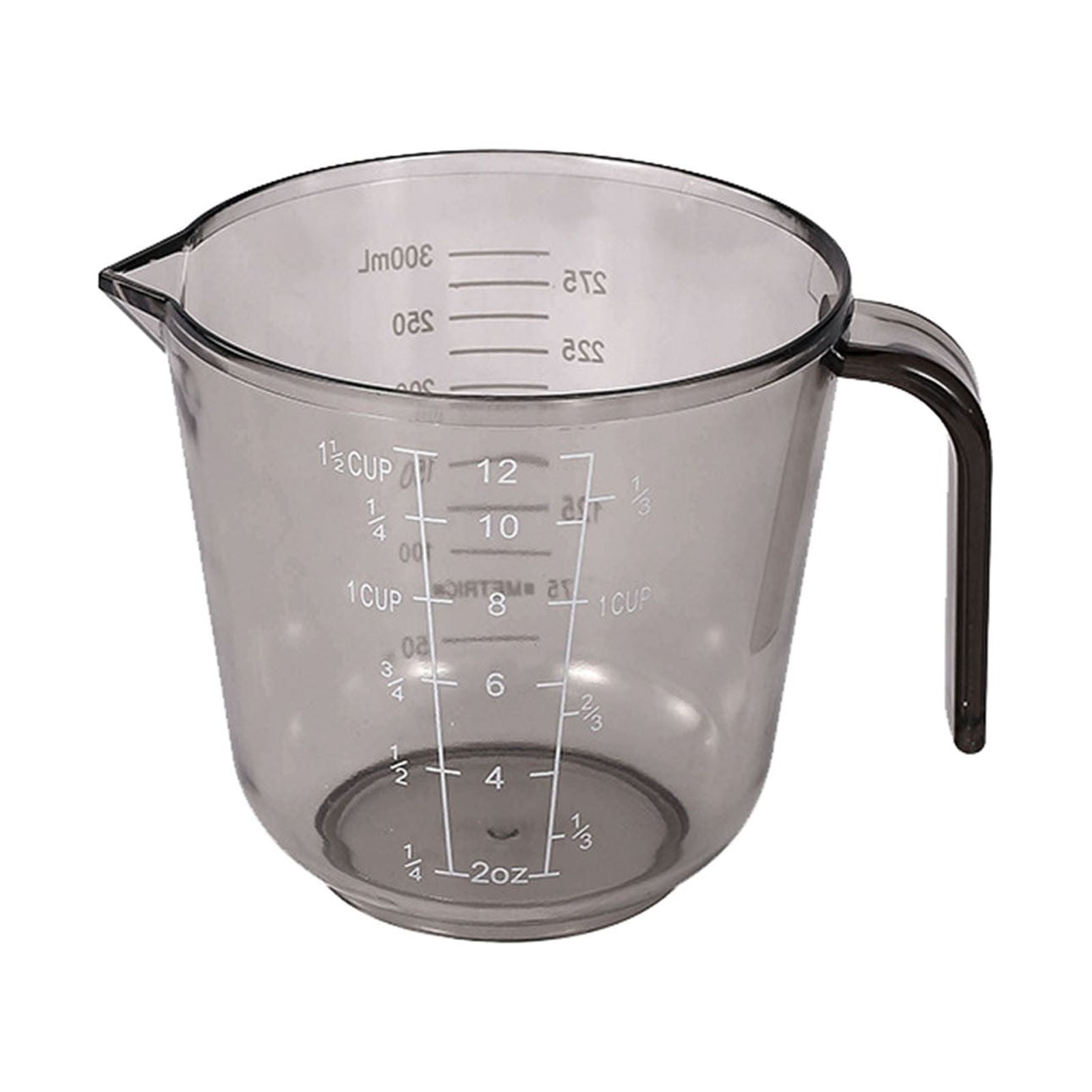 Measuring Cups Thickened Graduated Transparent 150 300 600 1000ml Scale ...