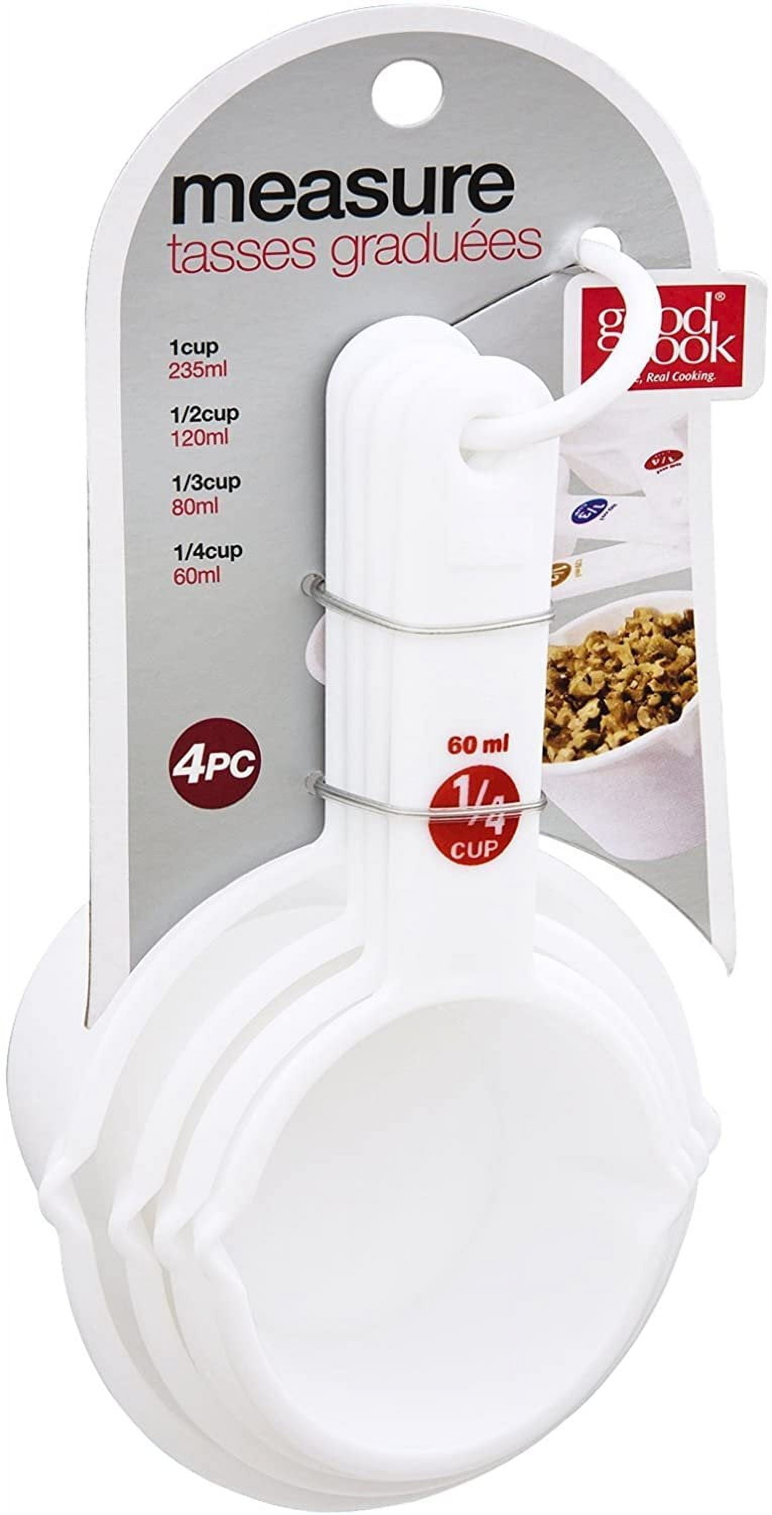 Measuring Cups White 4pc - Walmart.com