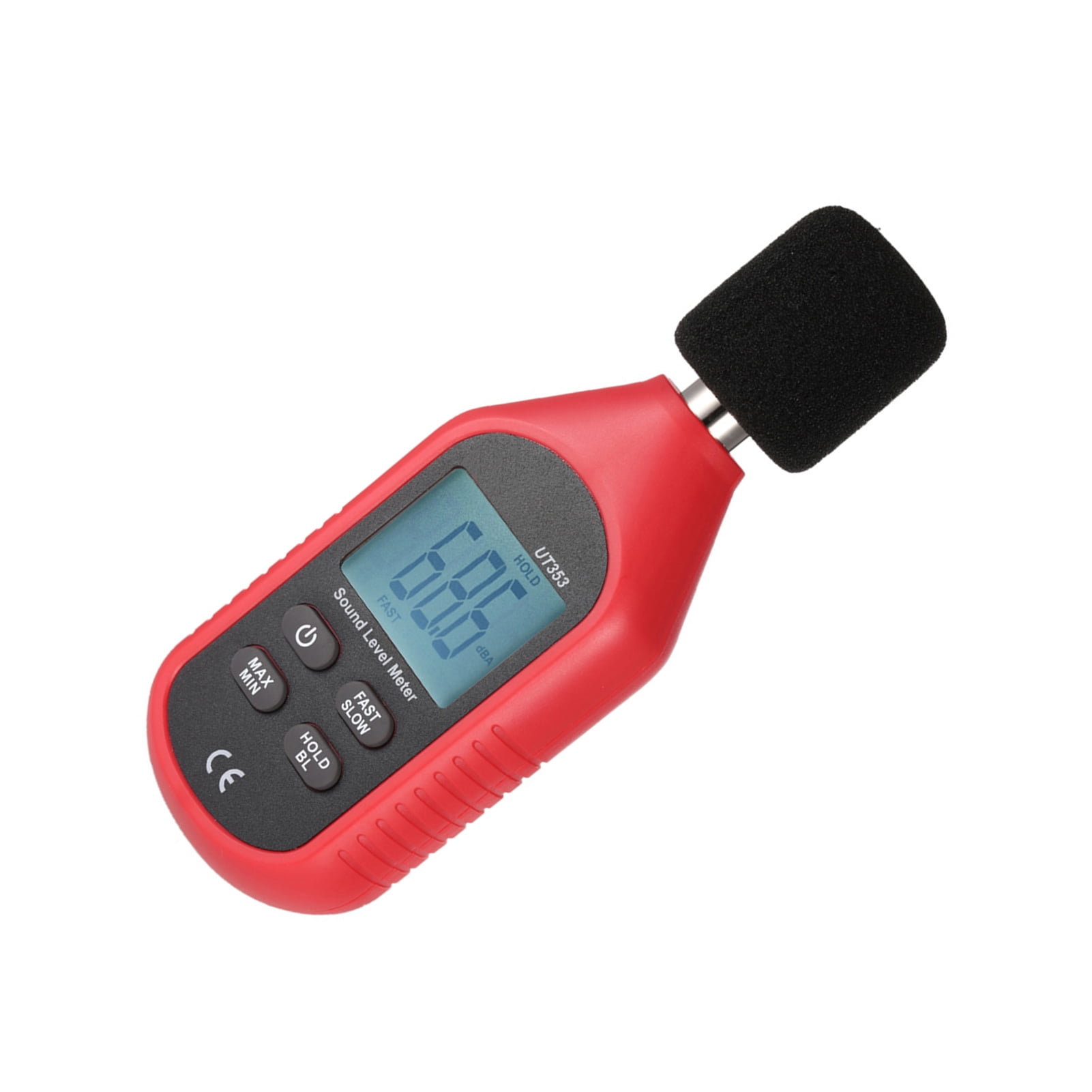Measuring Decibel Meter Digital Sound Level Meter Portable SPL Meter 30dB To 130dB With LCD ...