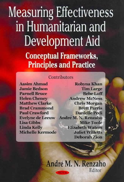 Measuring Effectiveness in Humanitarian and Development Aid ...