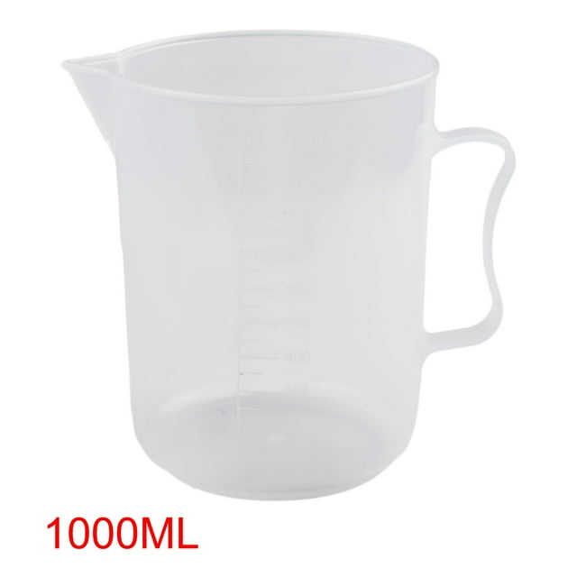Measuring Jug Plastic Beaker Transparent Measuring Cup Chemical ...