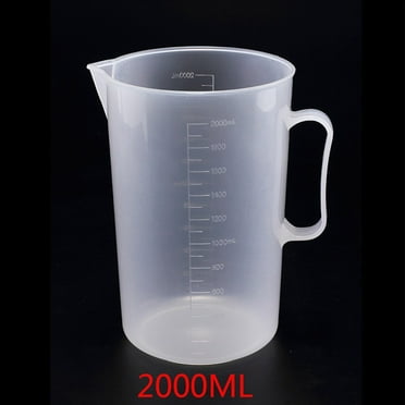 Measuring Jug Plastic Beaker Transparent Measuring Cup Chemical ...