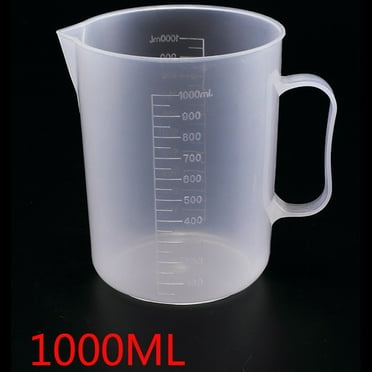 Measuring Jug Plastic Beaker Transparent Measuring Cup Chemical ...