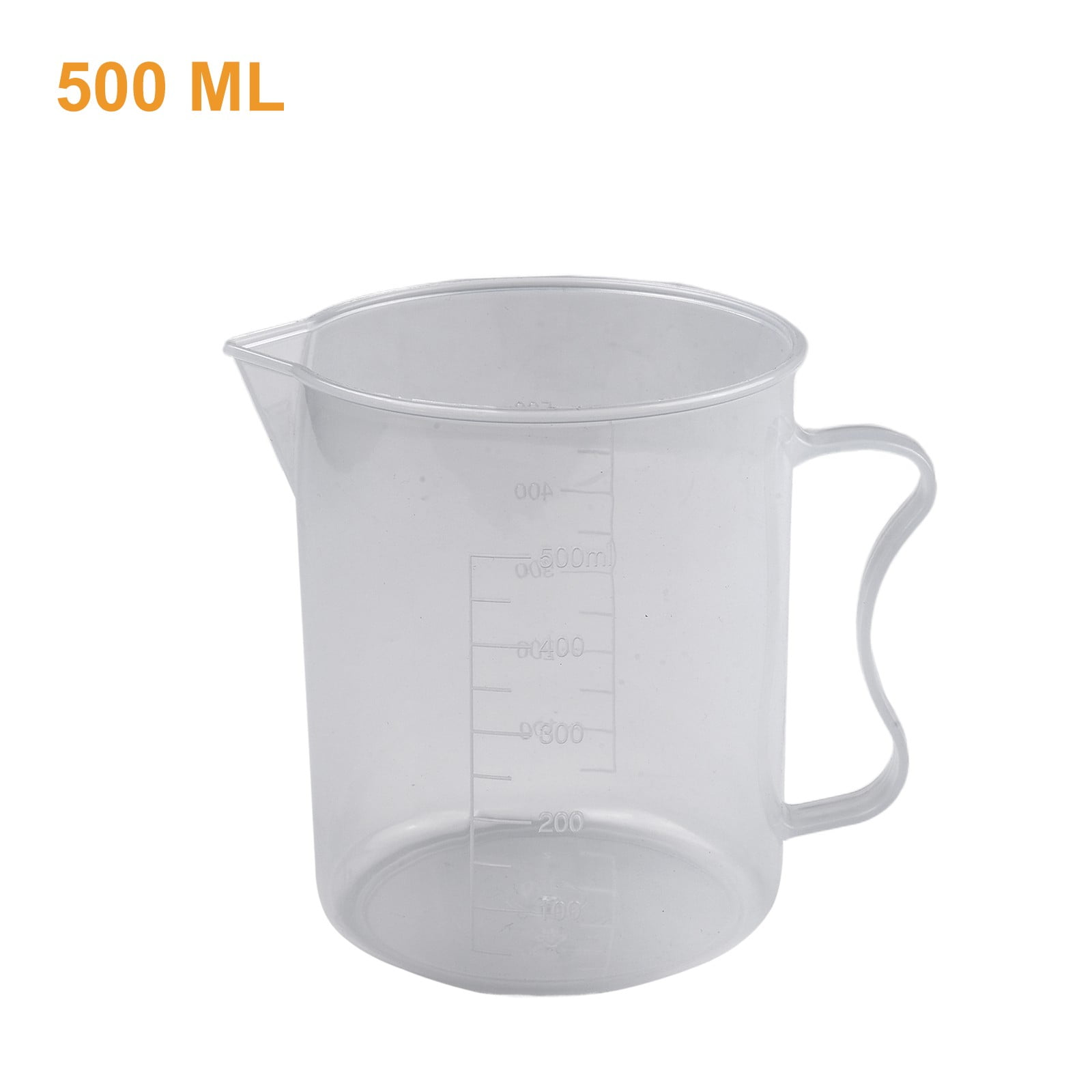 Measuring Jug Plastic Beaker Transparent Measuring Cup Resistant ...