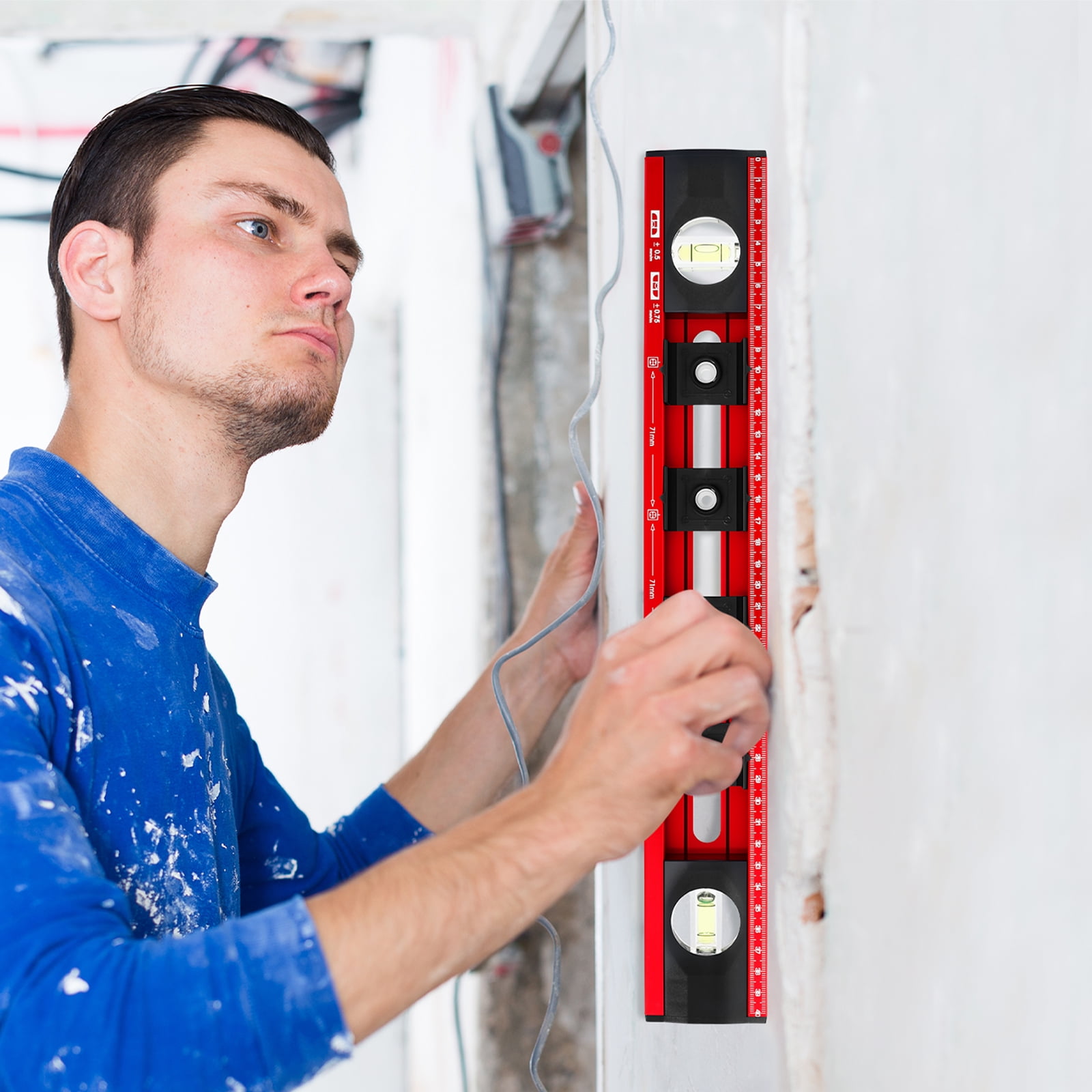 Measuring Leveling Tool With Double Sided Scales Aluminum Alloy ...