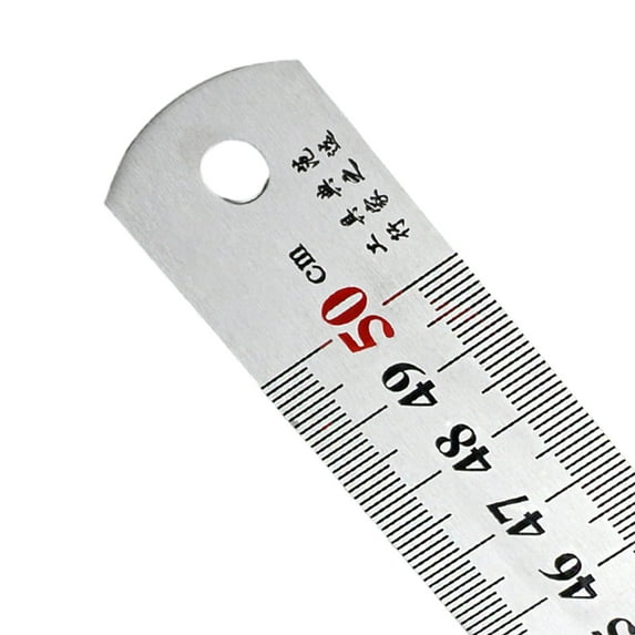 Measuring Metal Rulers for Office Engineering Drawing, Straight Edge ...