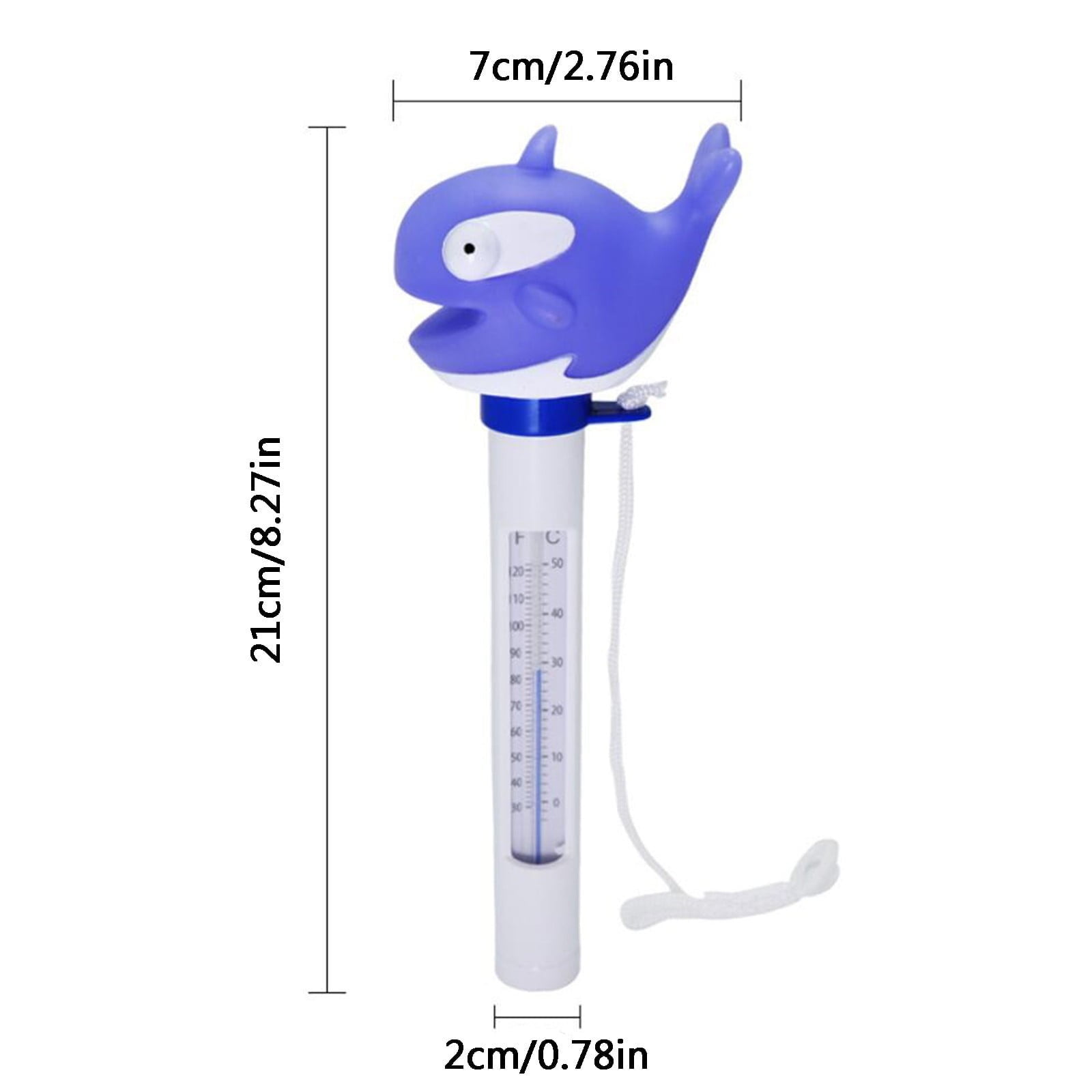 Measuring Ruler 20Ml Floating Pool Large Display with String Easy to ...