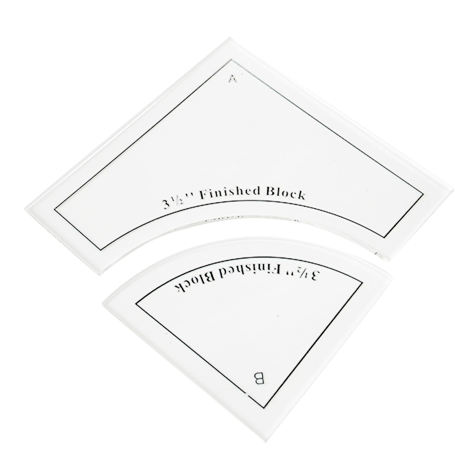 Measuring Ruler Clearance, Furenl Creative Quilting Cutting Template ...