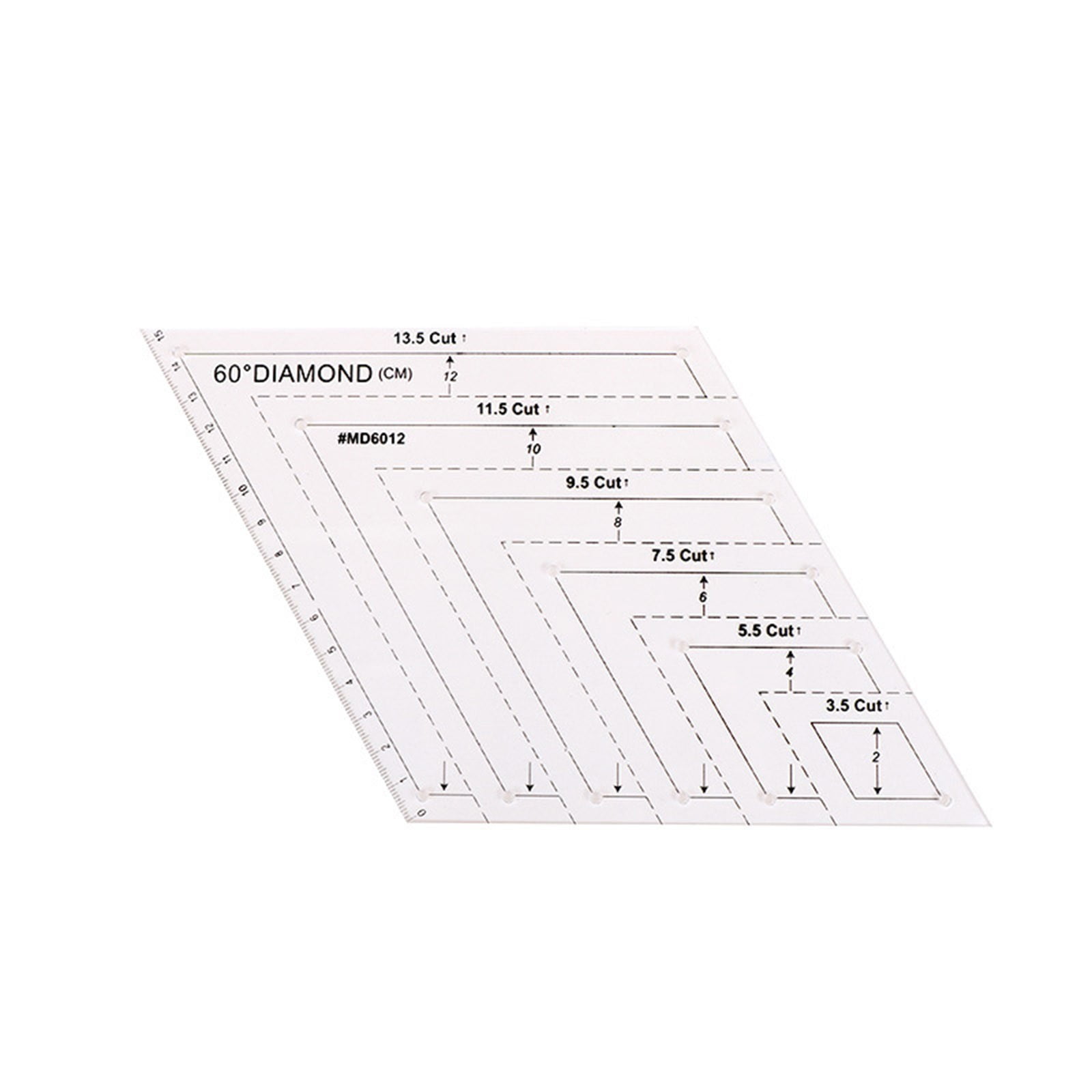 Measuring Ruler Clearance, Furenl Quilting Templates Sewing Machine ...