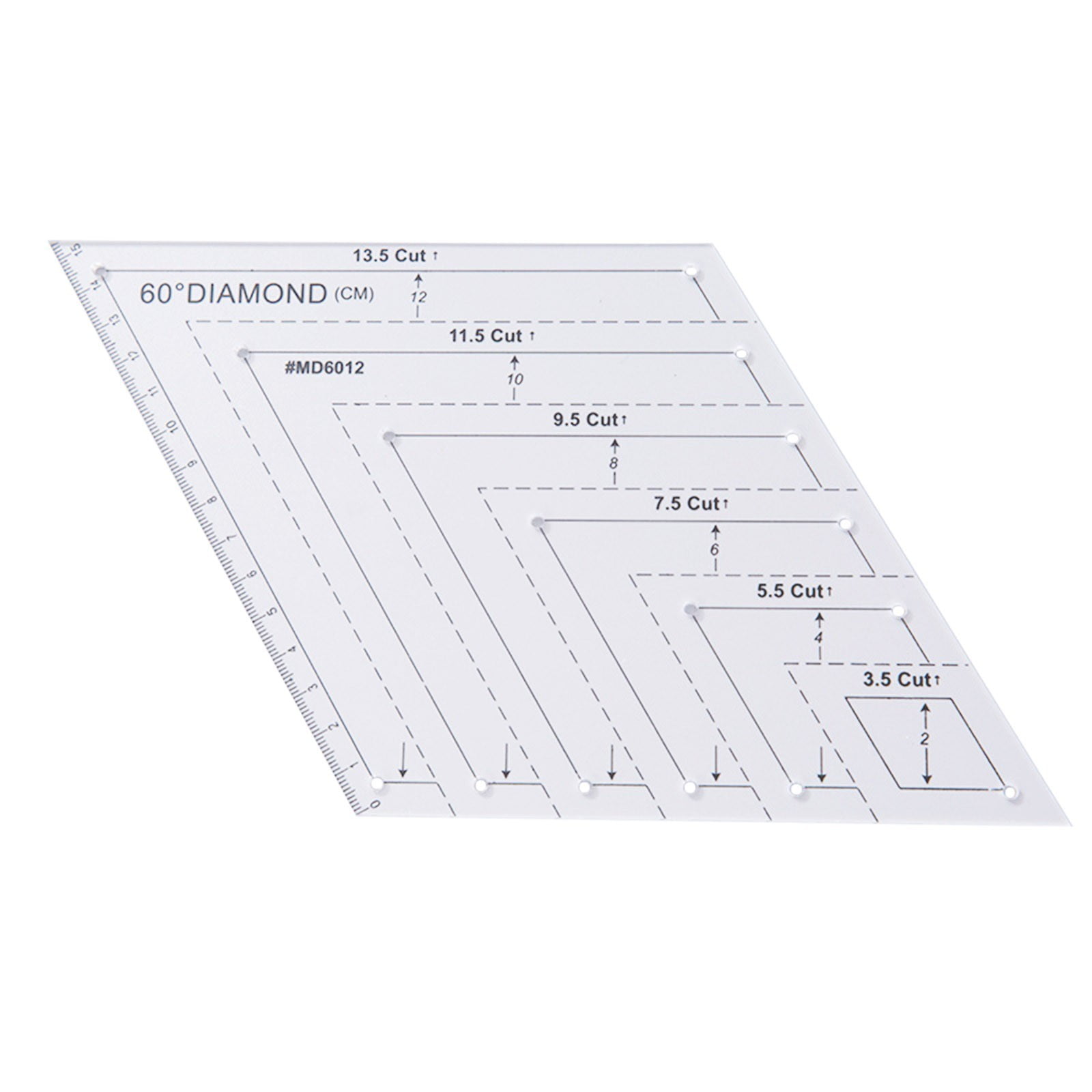 Measuring Ruler Clearance, Furenl Quilting Templates Sewing Machine ...