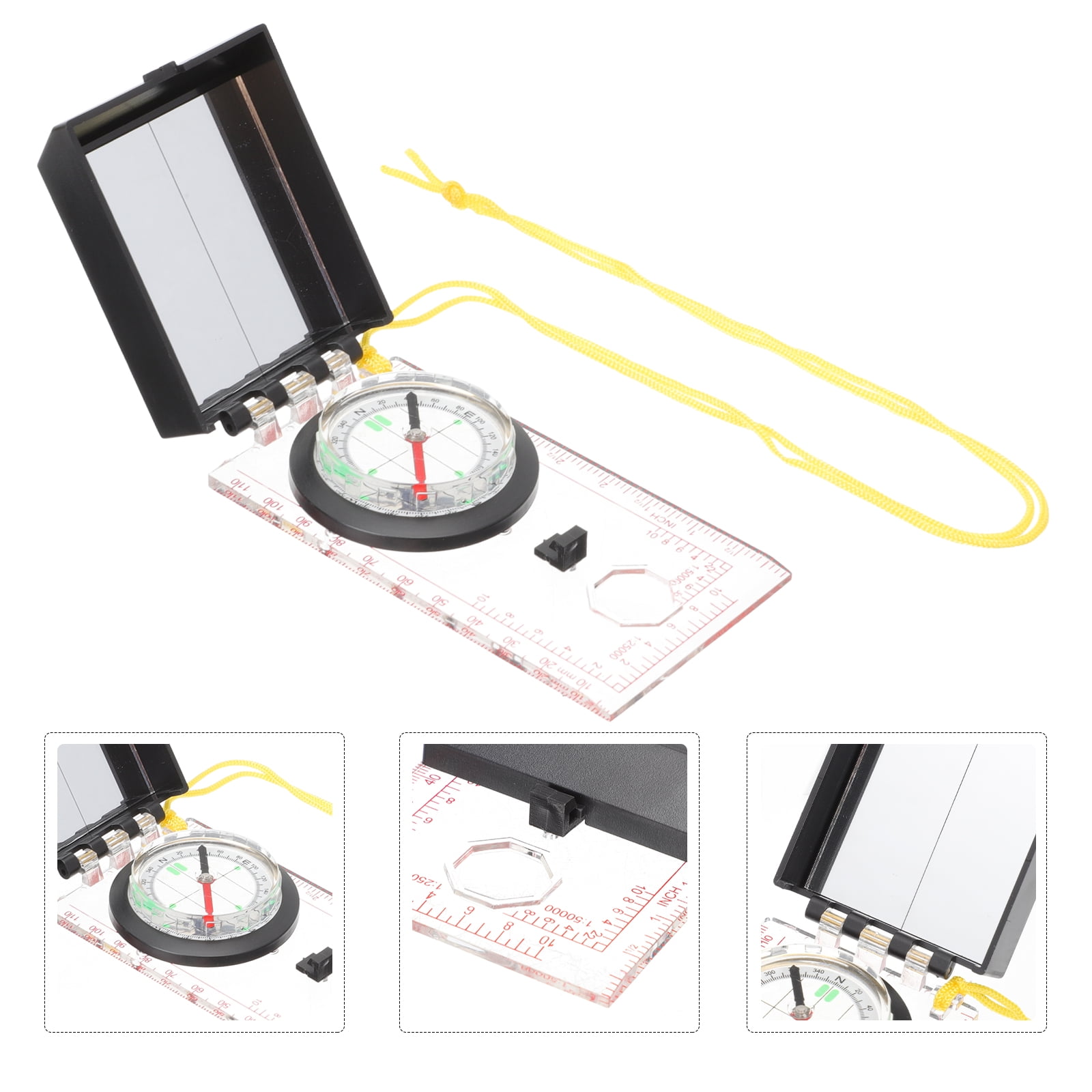 Measuring Scale Compass Outdoor Compass Ruler Surveying and Mapping ...