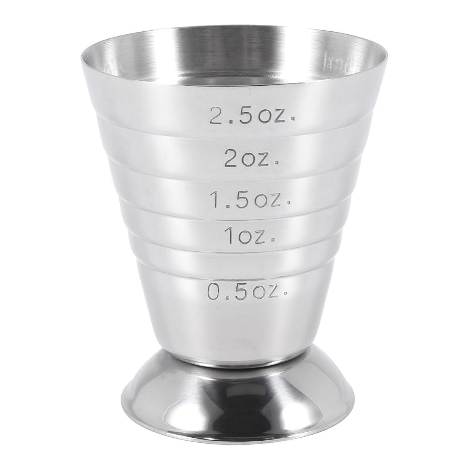 Measuring Shot Cup Ounce Jigger Bar Cocktail Drink Mixer Liquor Mojito ...