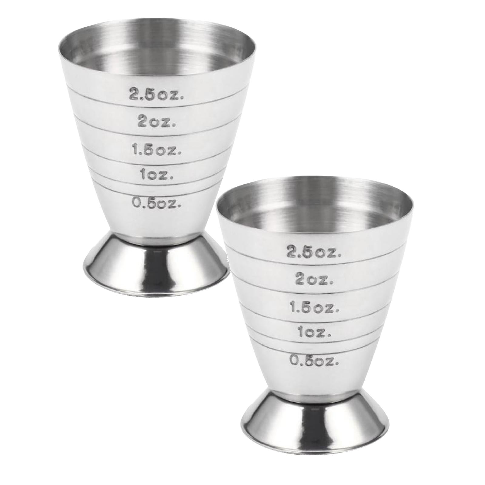 Measuring Shot Cup Ounce Jigger Bar Drink Mixer Liquor Measuring Cup ...