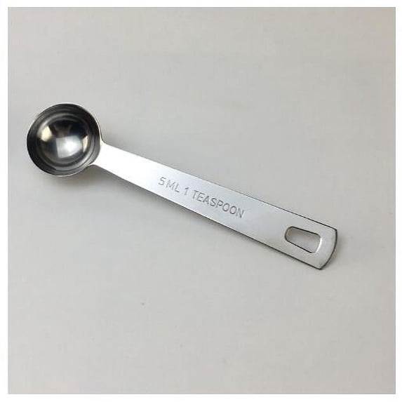 Measuring Spoon Multipurpose Stainless Steel 5ml Measuring Spoon Metal ...
