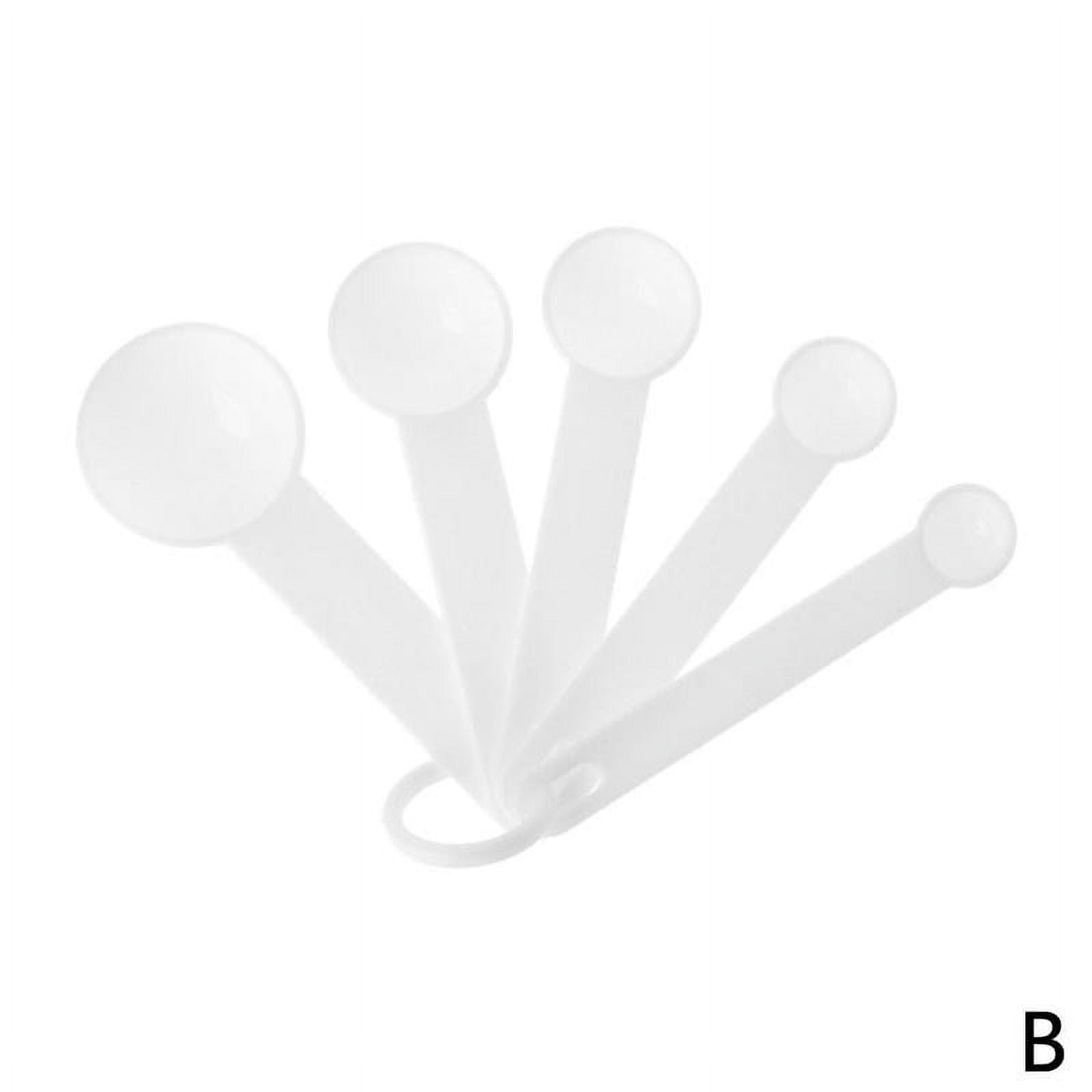 Measuring Spoon Set Plastic Teaspoon Tablespoon Utensil Kitchen.' Y7J3 ...