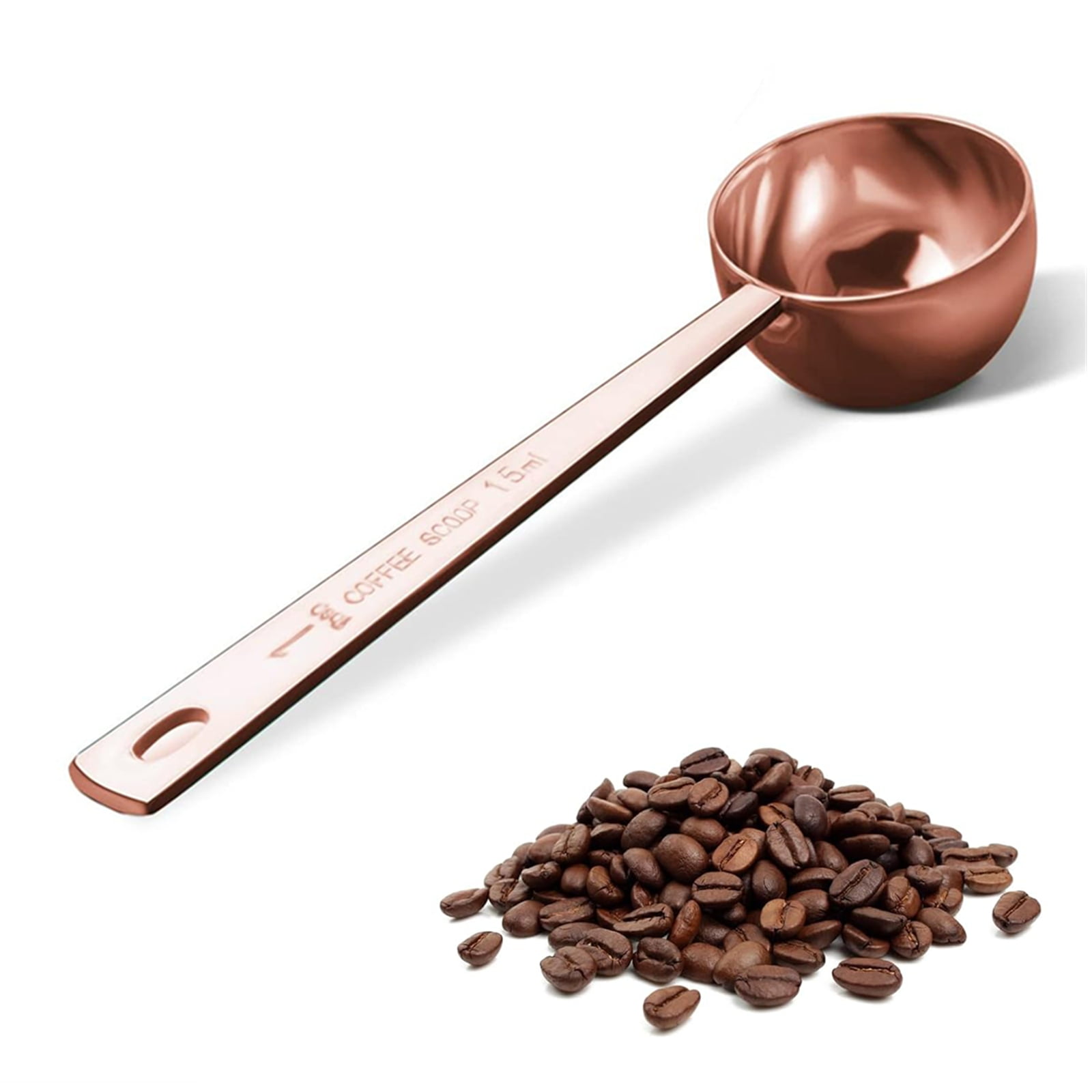 Measuring Spoon Stainless Steel 15/30ml Long Handle 304 Coffee ...