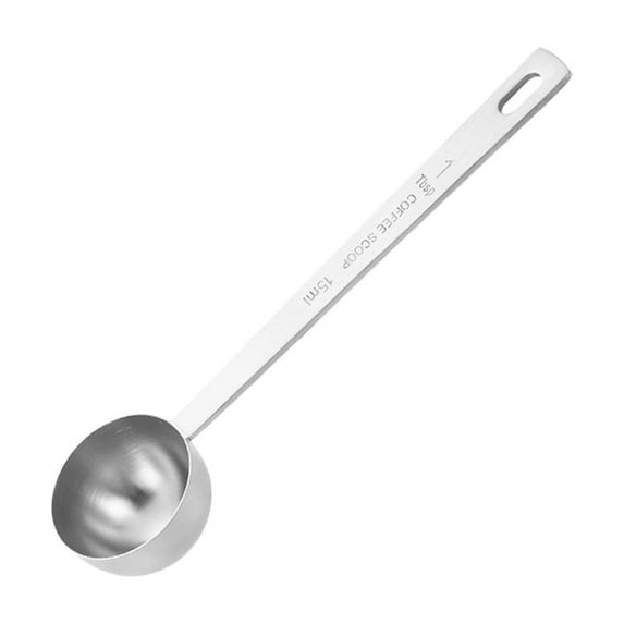 Measuring Spoon Stainless Steel 15ml Long Handle 304 Coffee Seasoning ...