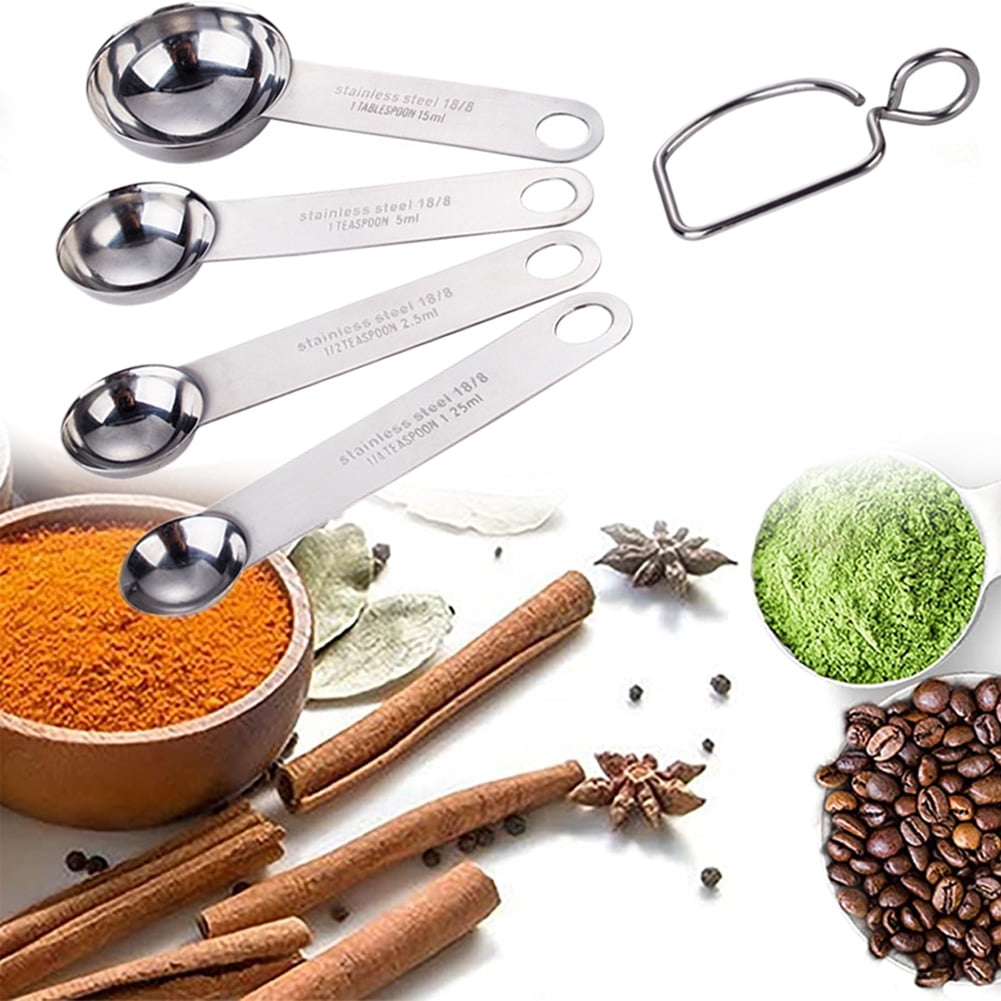 Measuring Spoons, Premium Stainless Steel Measuring Tablespoon in ...