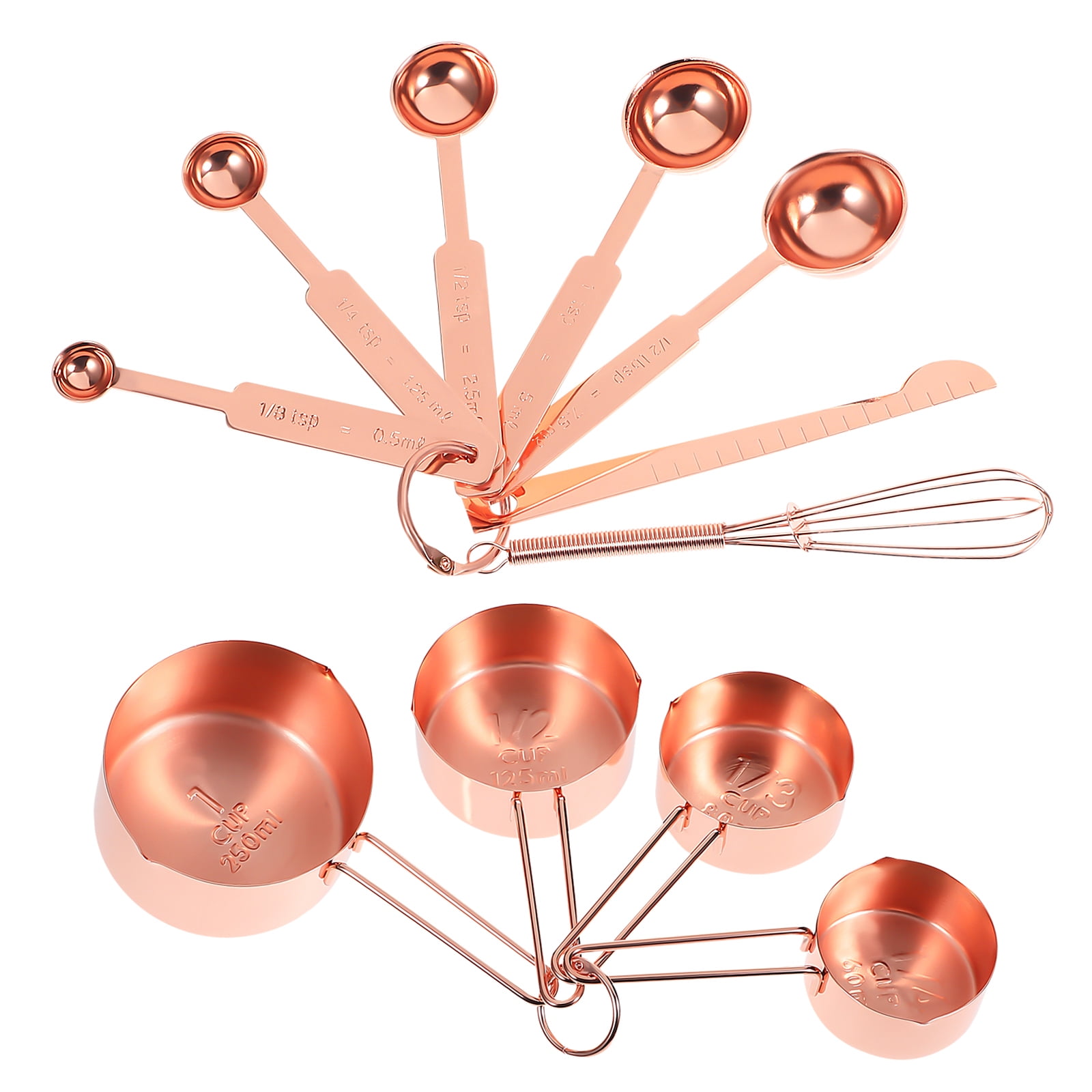 Measuring Spoons and Measuring Cups with Stirring Rod for Kitchen ...