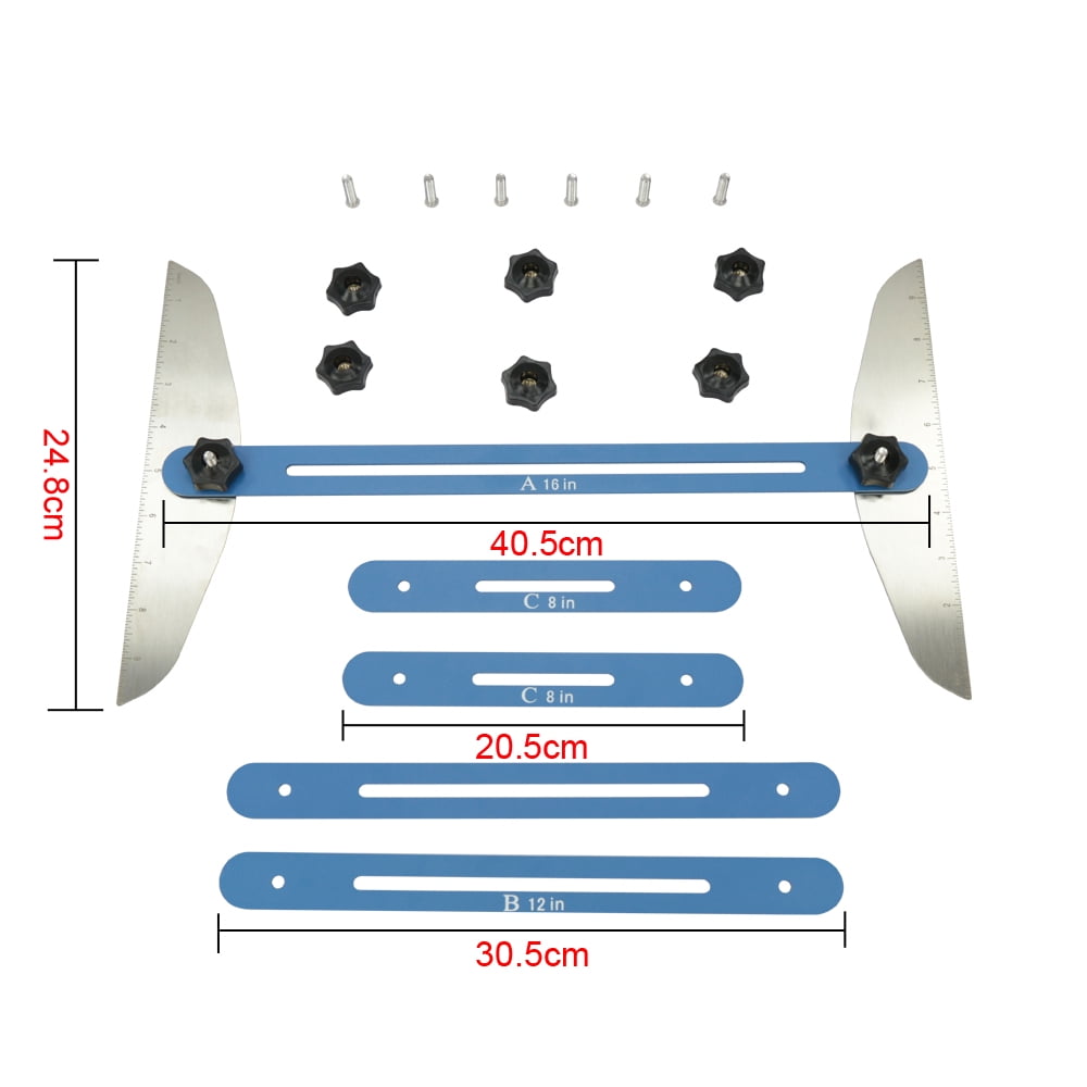 Measuring Stair Tool Stair Tread Jig Aluminum Alloy for Various Stair ...