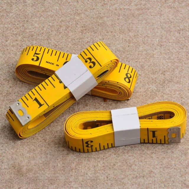 Measuring Tape,3m Faux Leather Flat Body Measuring Ruler Band Soft Tape ...