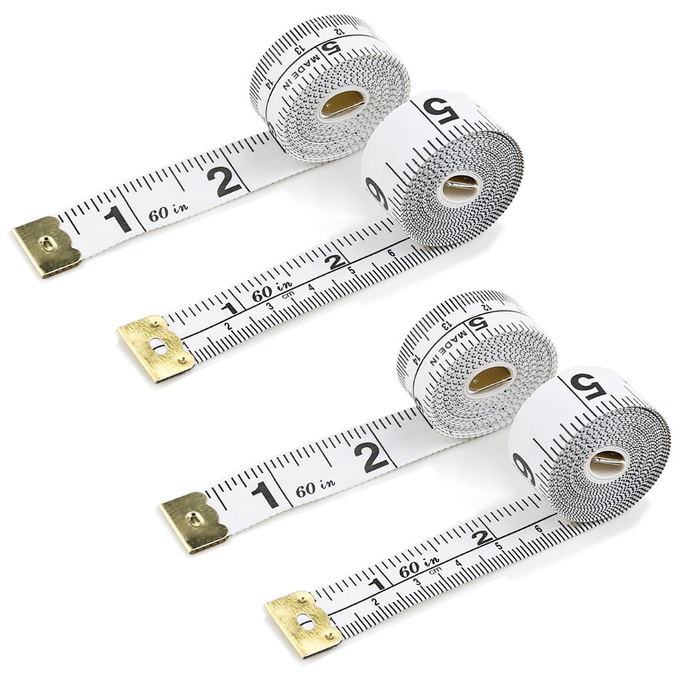 Measuring Tape 4 Pack, Tape Measure for Body Double Scale Measurement ...