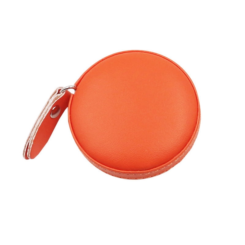Measuring Tape Leather Retractable Ruler Tape Portable Centimeter Inch ...