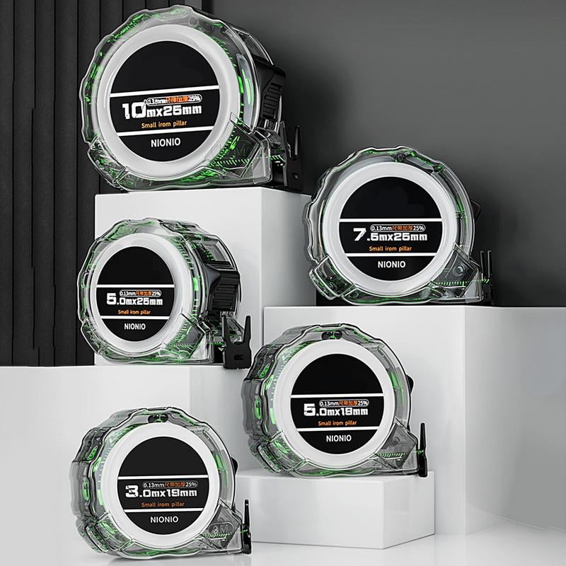 Measuring Tape Steel Fluorescent Ruler Tape with Self-Lock Precise Tape ...