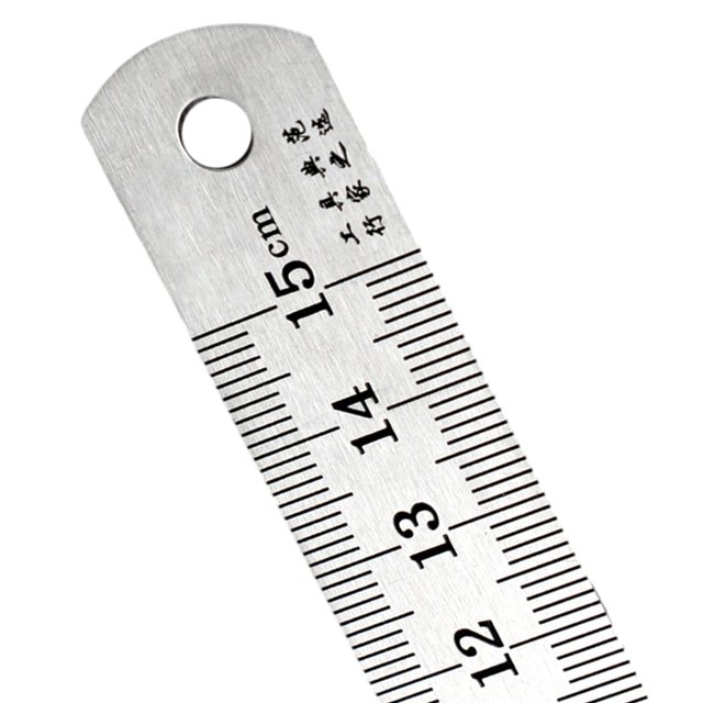 Measuring Tool Stainless Steel Rulers Measuring Cutting Rulers Office ...