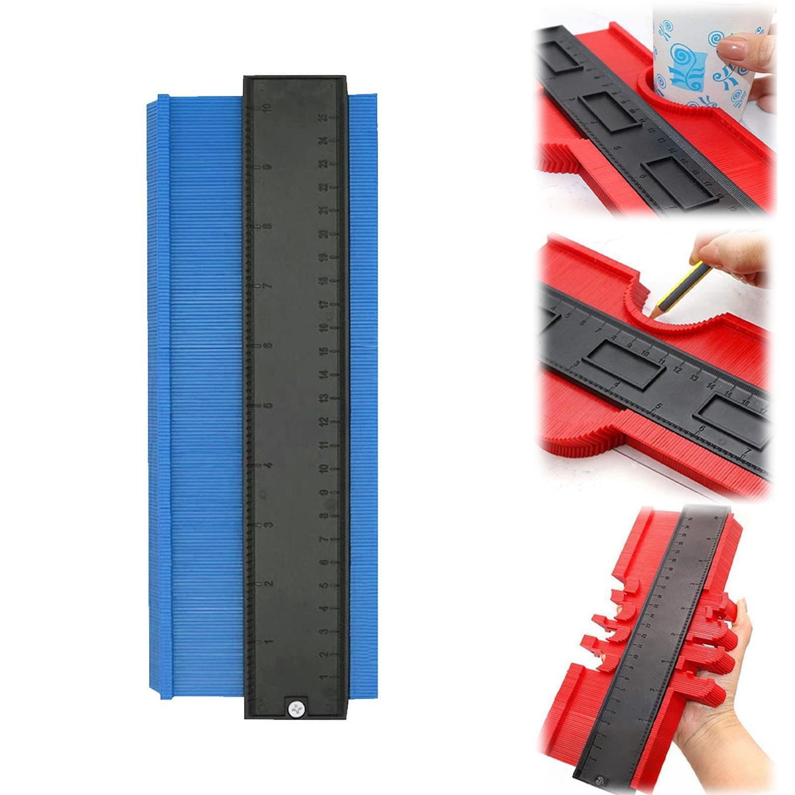 Measuring Tools Ecohintz 5/10-Inch Plastic Profile Gauge – Precision ...