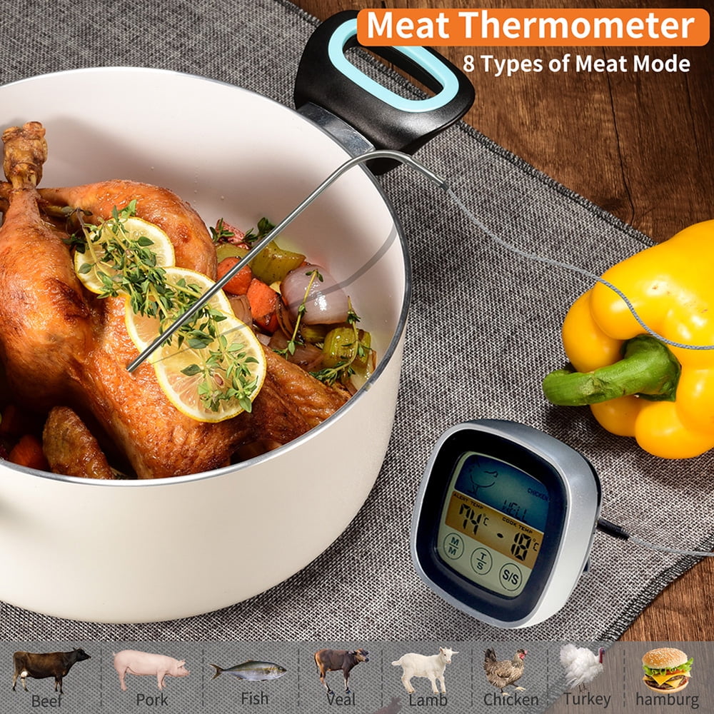 Measuring instrument,Screen Meat Barbecue Temperature Kitchen ...