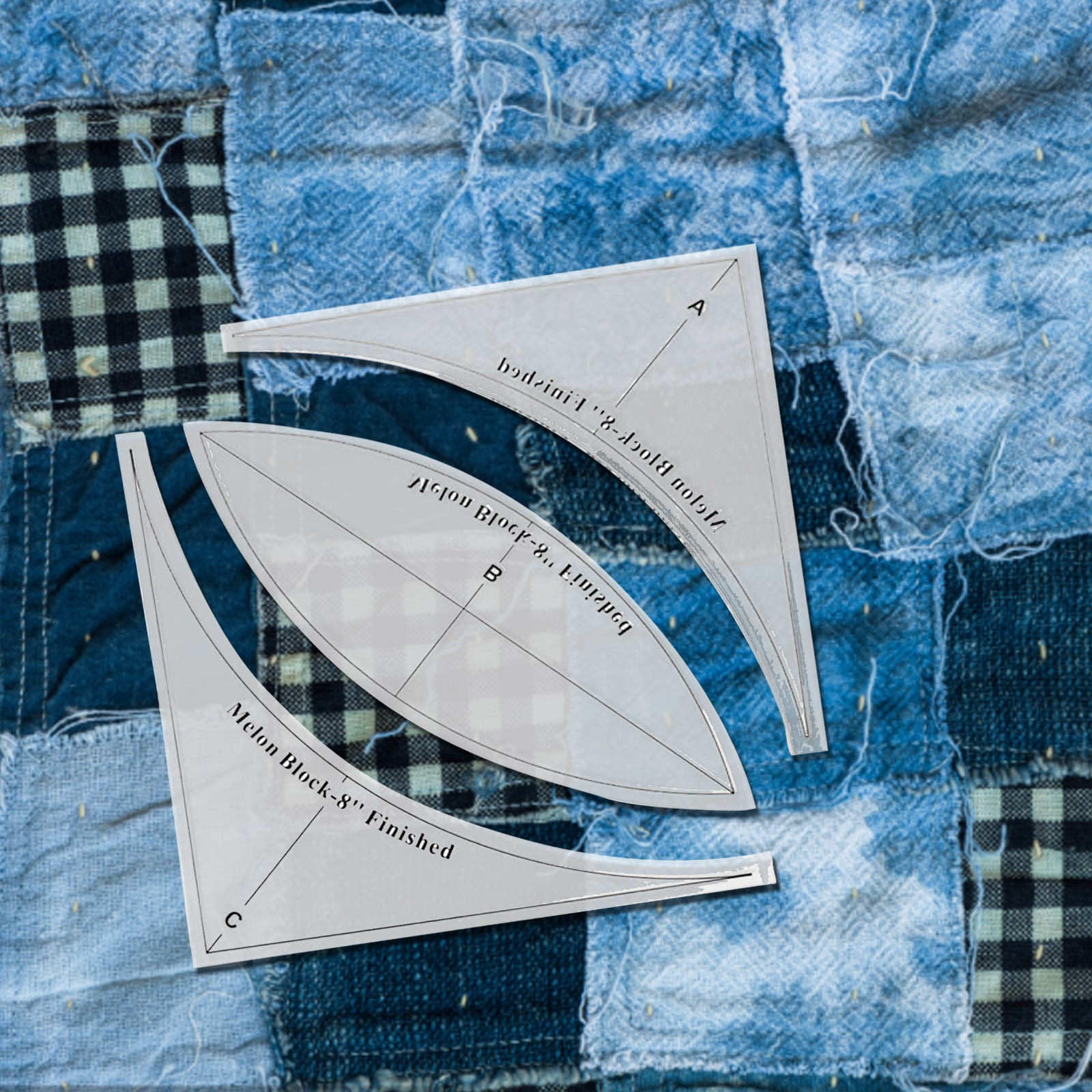 Measuring ruler Creative Quilting Cutting Template Grids Crazier ...