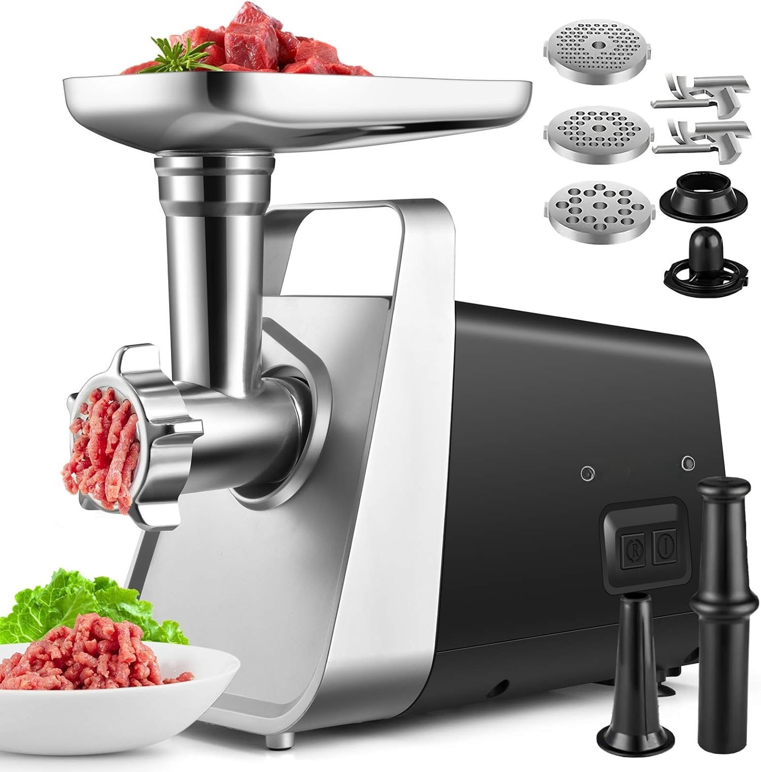 Meat , 350W[2000W ] Meat , Molino De Carne, Meat Mincer with Stainless ...