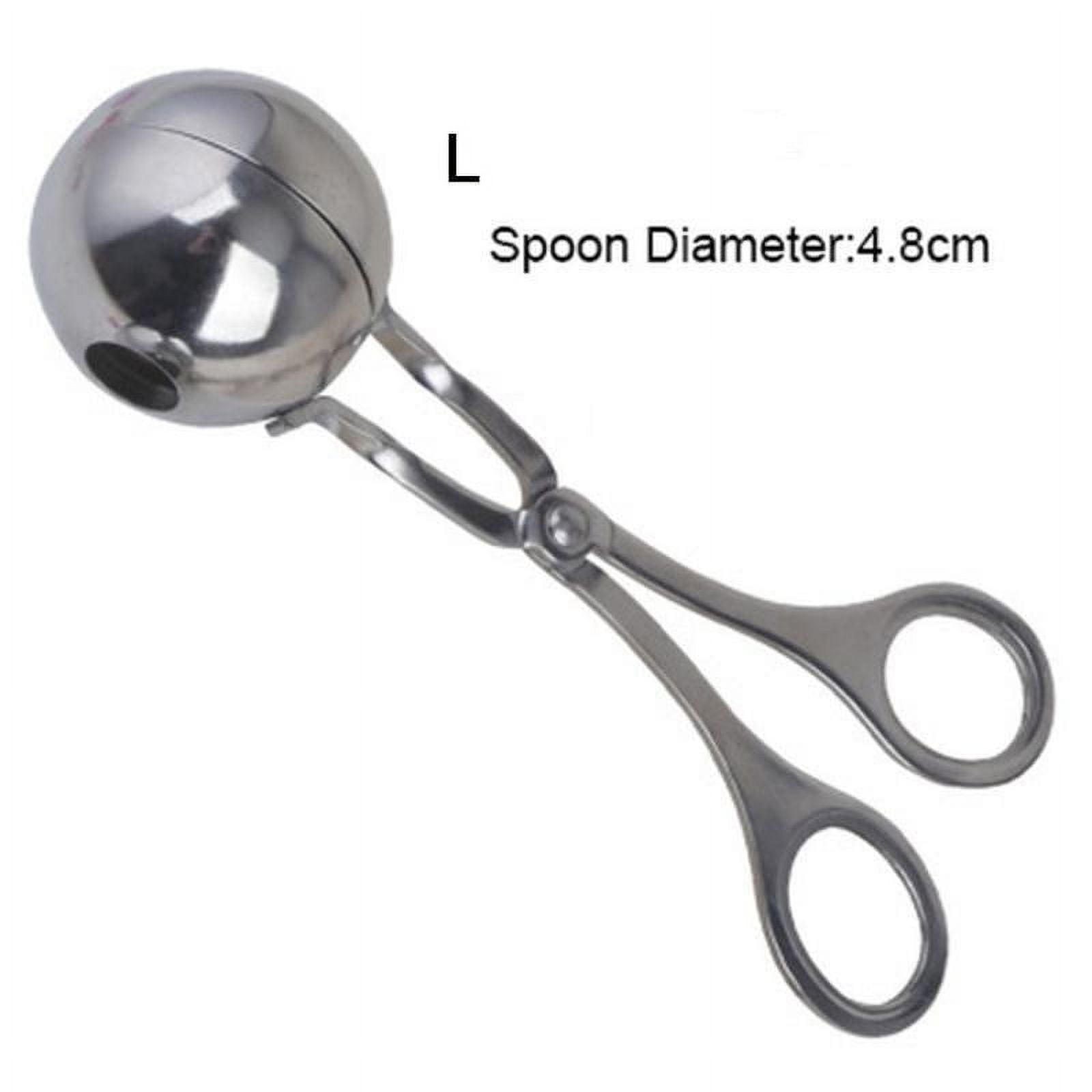 Meat Ball Maker Tool Stainless Steel Clip Round Rice Ball Shaper Spoon ...