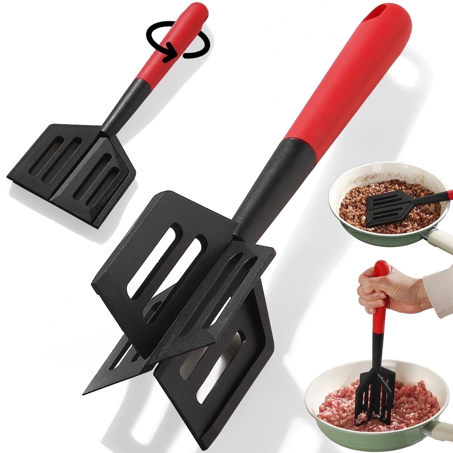 MAGE CRAB Meat Chopper for Ground Beef, Turkey, Potatoes - Walmart.com