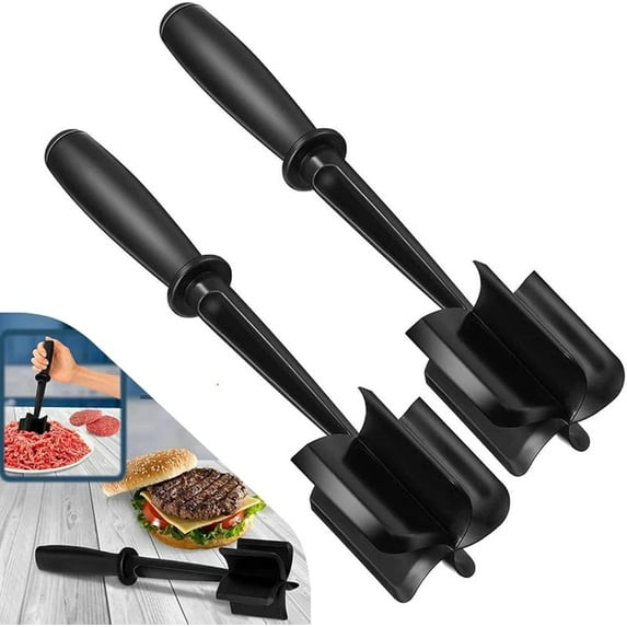 Meat Chopper for Hamburger, Professional Heat Resistant Masher Smasher ...