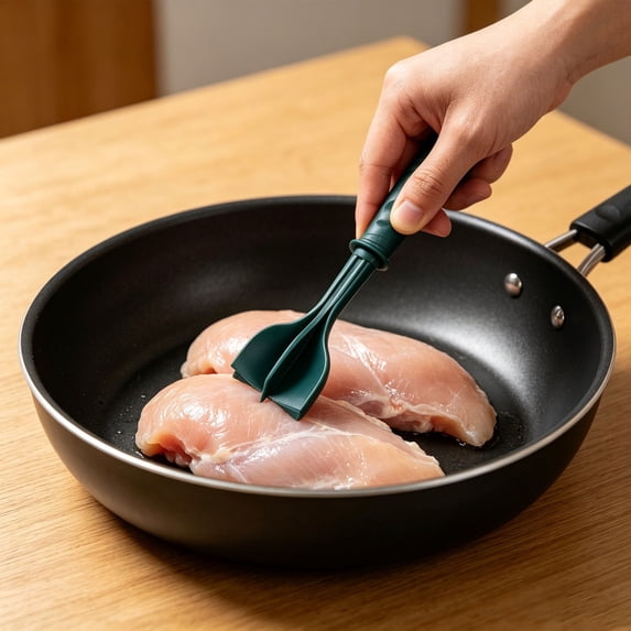 Meat Chopper with Handle, Multi Functional Silicone Ground Meat Masher ...