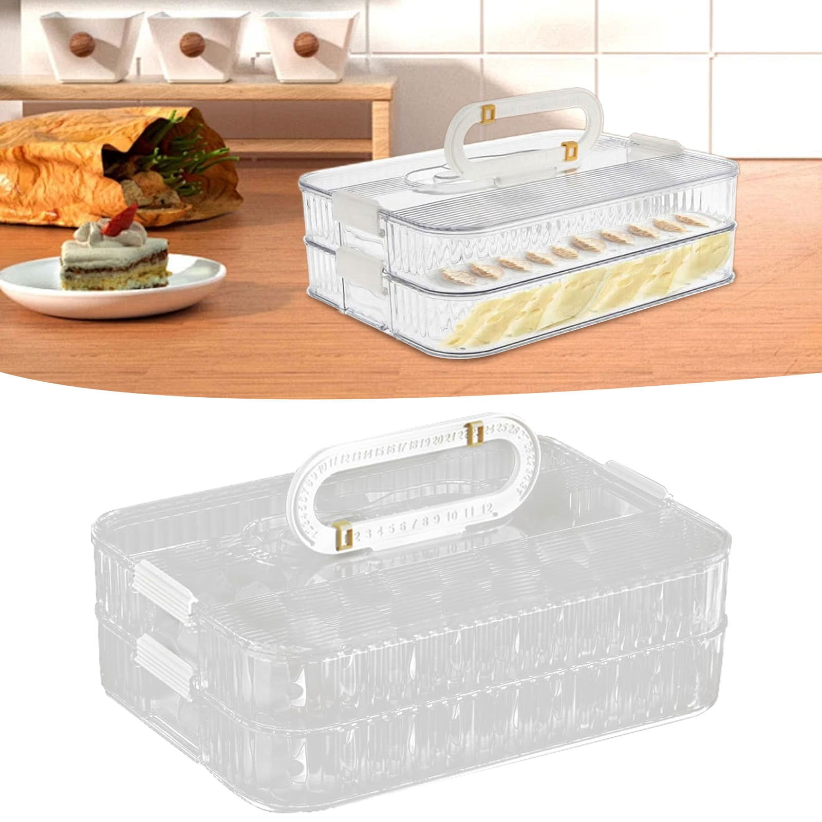 Meat Container For Fridge Lunch Meat Container For Refrigerator 3/4 ...