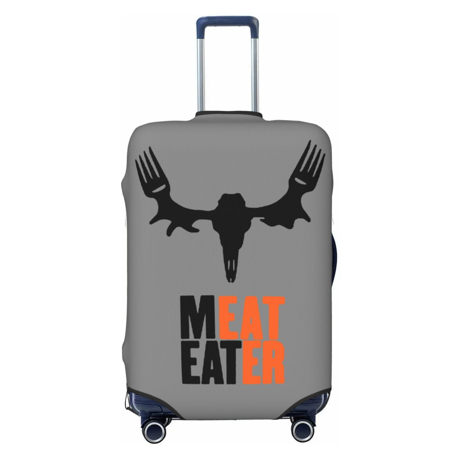 Meat Eater Logo Luggage Cover Approved Travel Suitcase Protector ...