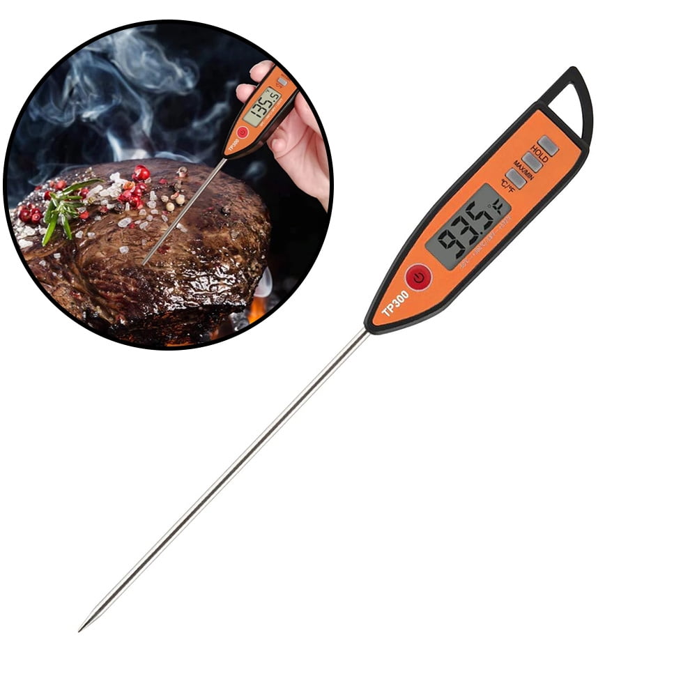Tianherq Digital Meat Thermometer for Cooking with Long Probe & Instant ...