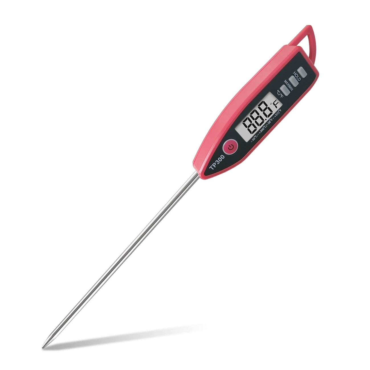 Digital Meat Food Thermometer for BBQ, Grill, Candy, Milk, Deep Fry ...