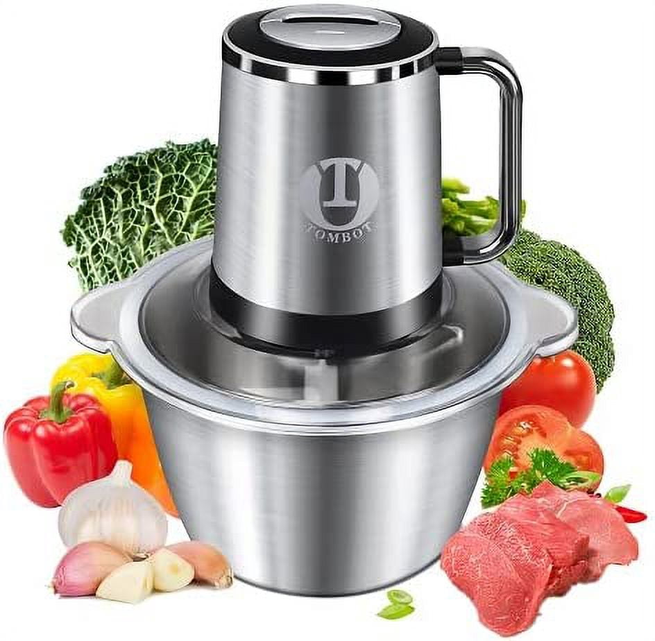 Meat Grinder Food Processor Chopper Electric Small with Safety Handle ...