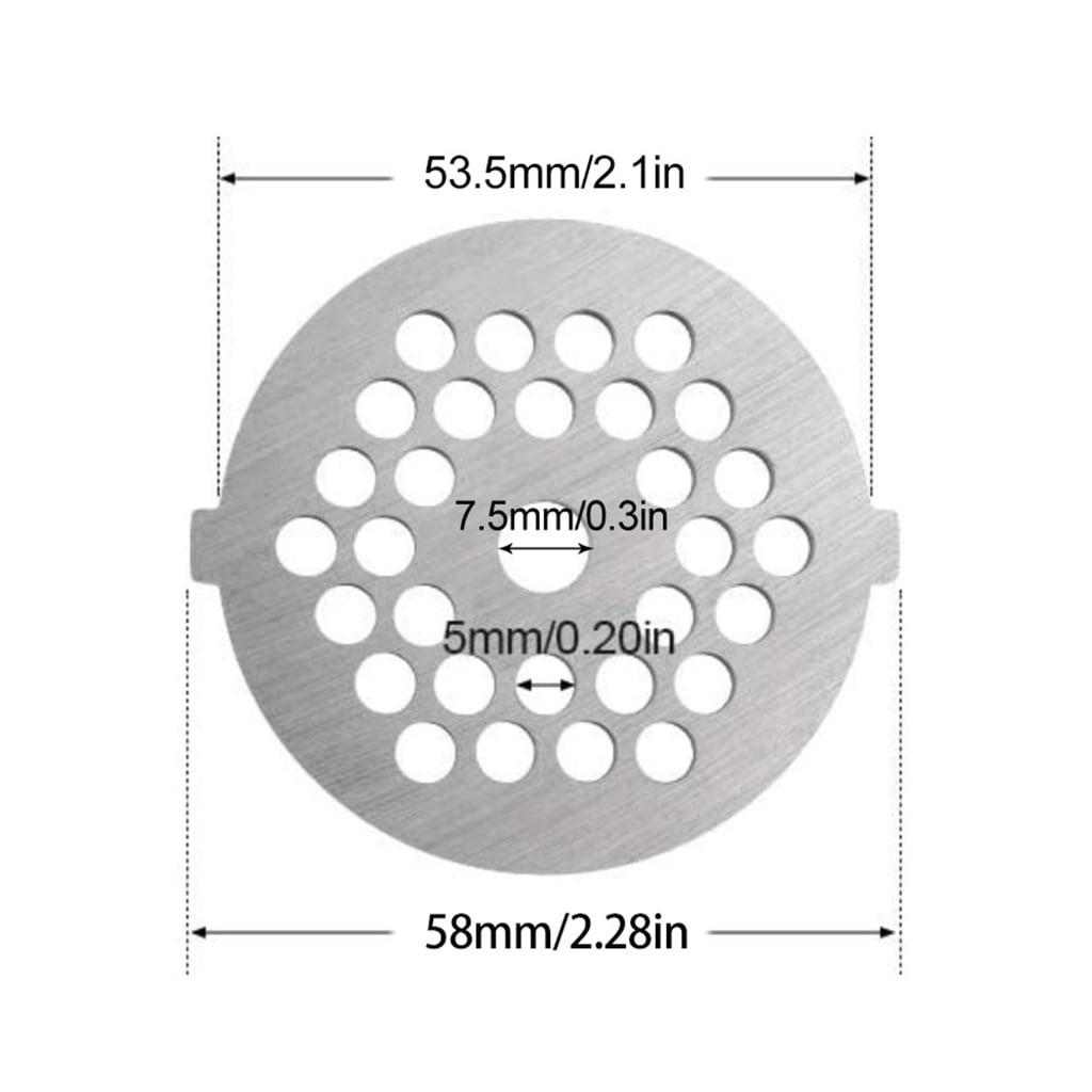 Meat Grinder Knife Stainless Steel Material Mincer Plate Disc Knife ...