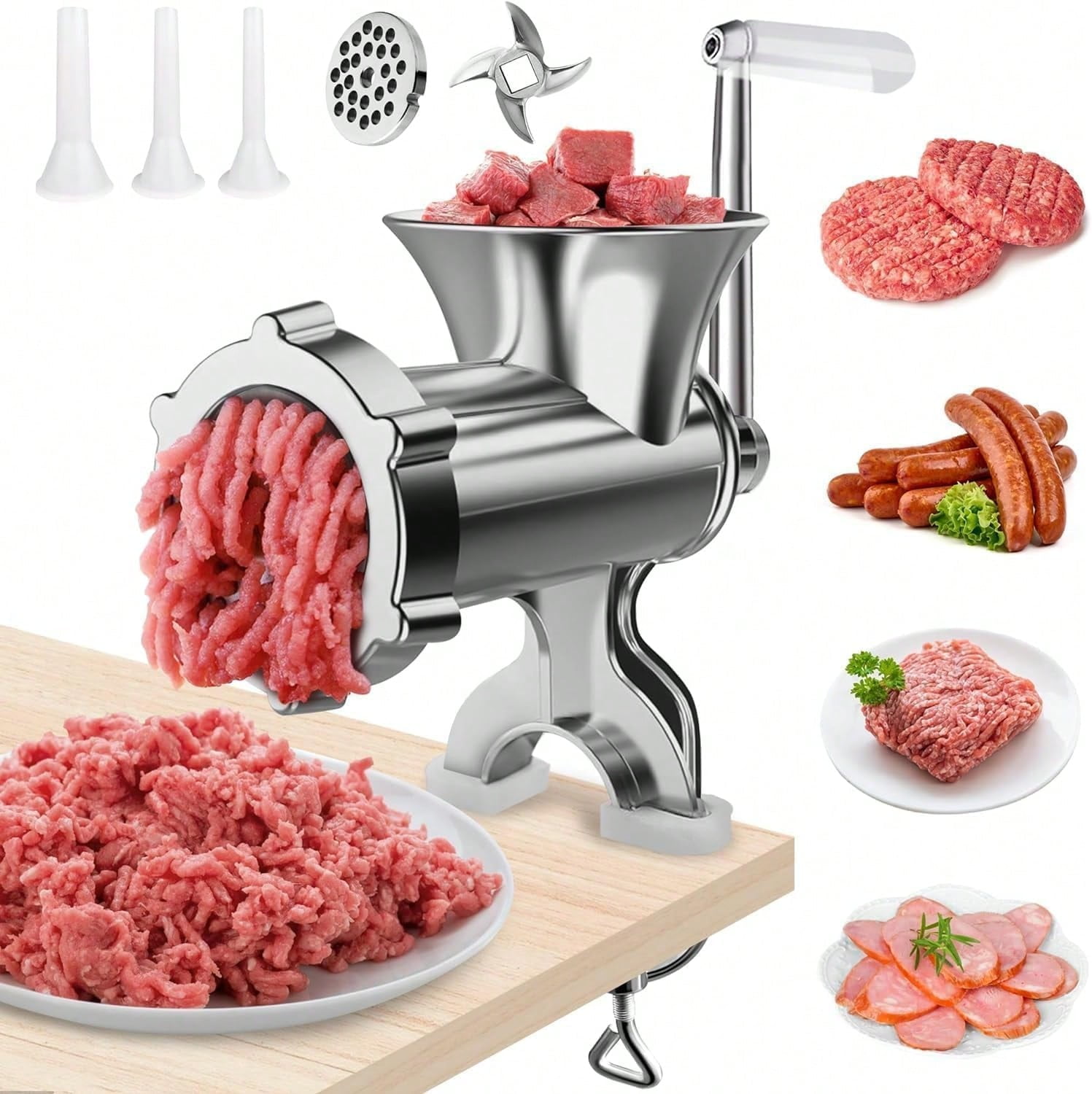 Meat Grinder Manual Meat Grinder - Manual Meat Grinder Sausage Machine ...