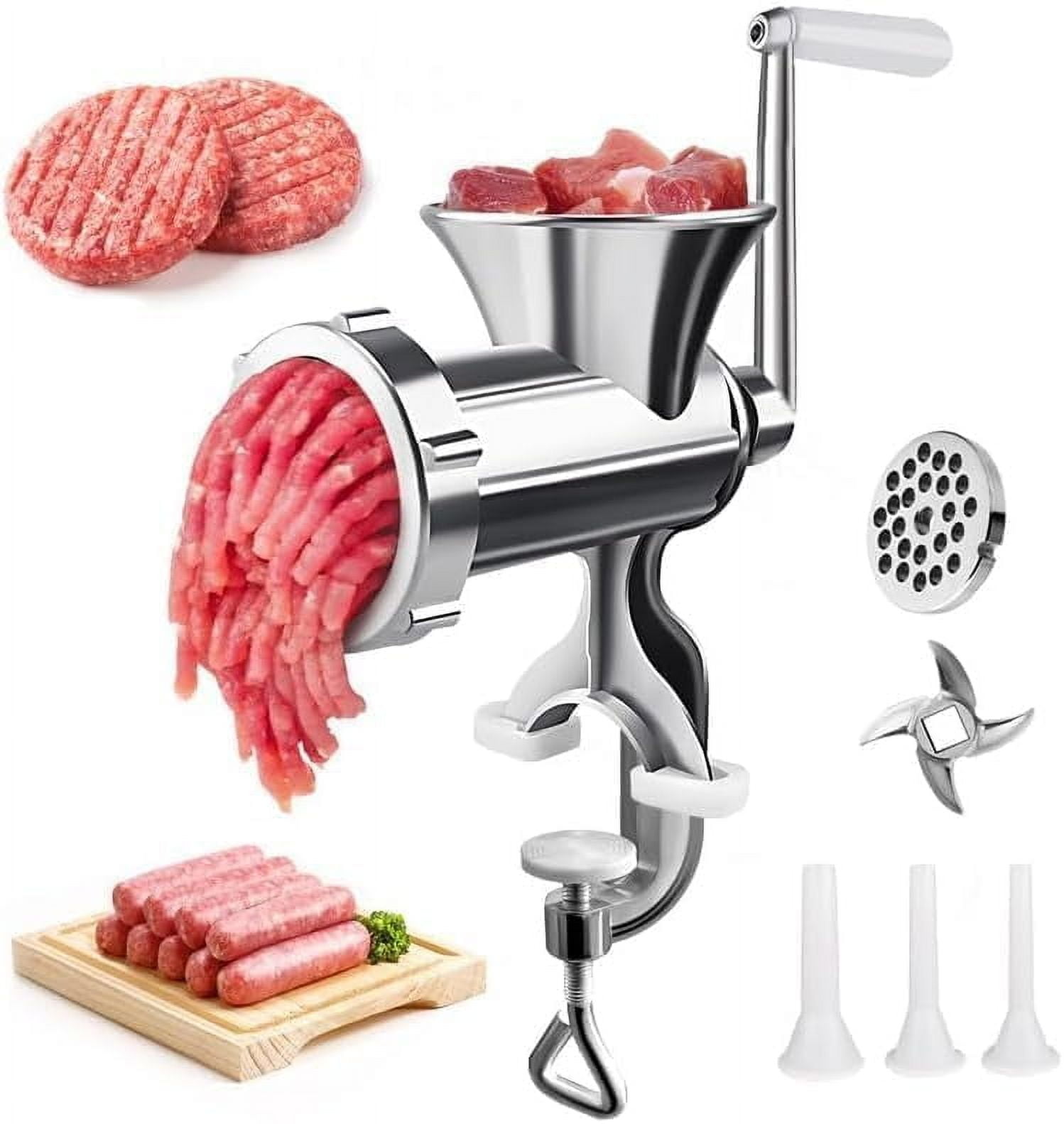 Meat Grinder Manual Mincer, Manual Mincer Hand Crank Meat Grinder ...